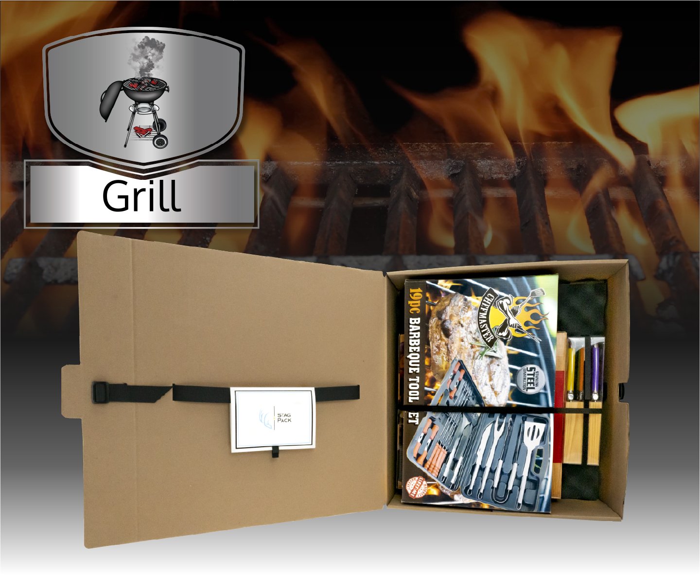 Stag Pack Grill Large Raffle Pack